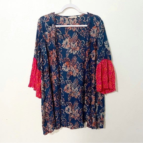 Soft Surroundings | Sweaters | Soft Surroundings Solar Blue Open Front ...